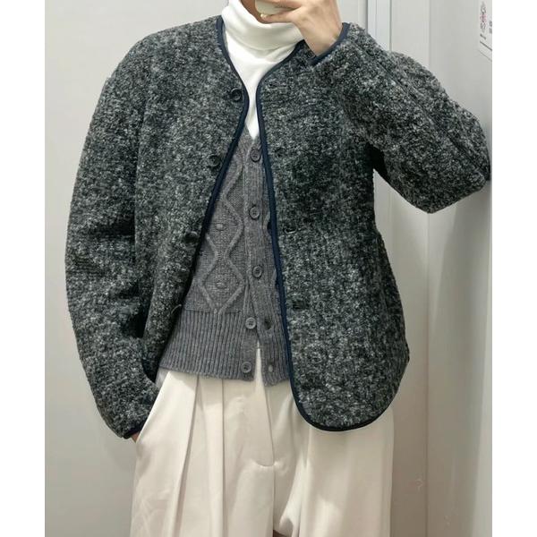 『タイムセール実施中』ZOZO問い合わせ番号:101484944ショップ:by LEGNA，バイレグナブランド:by LEGNA，バイレグナ商品名:ボアフリースカーディガンカテゴリ:トップス>カーディガン/ボレロブランド品番:ot25...