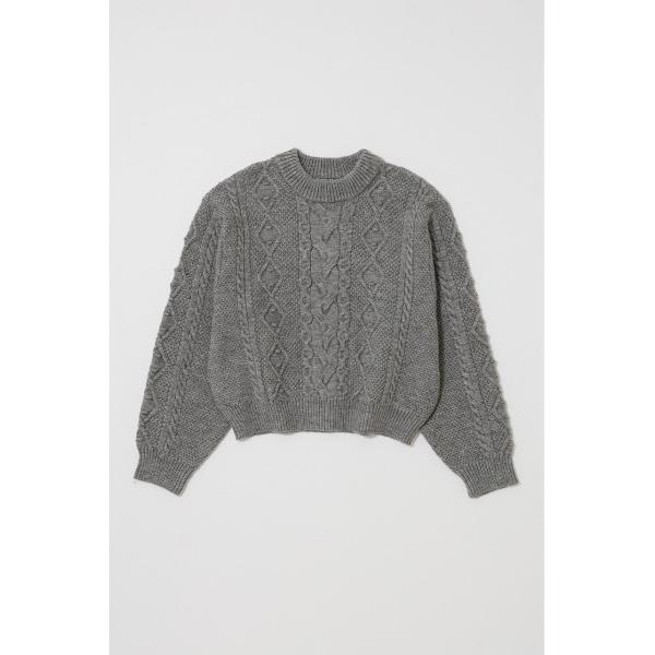 『セール実施中』ZOZO問い合わせ番号:101486597ショップ:MOUSSY，マウジーブランド:MOUSSY，マウジー商品名:POPCORN CABLE セーターカテゴリ:トップス>ニット/セーターブランド品番:010IA270-...