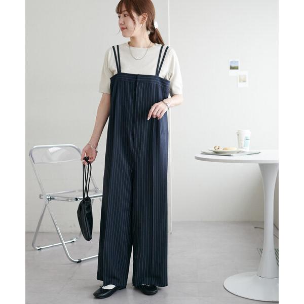 『セール実施中』参考価格：9，900円発売時期：2024年08月コンディション：A（使用感なし）数回使用した程度で使用感が感じられないアイテム参考商品名：ピンストライプベアサロペット《WEB限定カラーあり》参考品番：DCZ1042109A0...