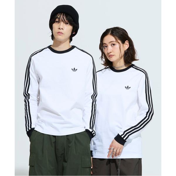 ZOZO問い合わせ番号:101516768ショップ:adidas，アディダスブランド:adidas，アディダス，adidas Originals，アディダスオリジナルス商品名:スリーストライプス ロングスリーブ Tシャツ / ロンT / ア...