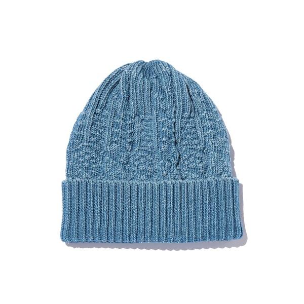 ZOZO問い合わせ番号:101517112ショップ:BEAMS MEN，ビームス メンブランド:BEAMS PLUS，ビームスプラス商品名:Watch Cap Patchwork Like Indigoカテゴリ:帽子>ニットキャップ/...