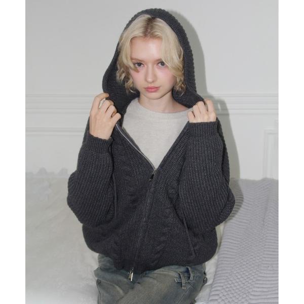 『タイムセール実施中』ZOZO問い合わせ番号:101517459ショップ:Port，ポートブランド:IMARI，イマリ商品名:【 IMARI / イマリ 】 ローゲージ ニット パーカー #カテゴリ:トップス>パーカーブランド品番:I...