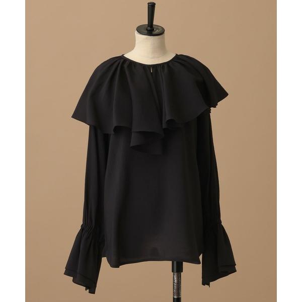 『タイムセール実施中』ZOZO問い合わせ番号:101517564ショップ:A part by，アパートバイブランド:A part by，アパートバイ商品名:【セレモニー】Ｃ＊アシメフリルブラウスカテゴリ:トップス>シャツ/ブラウスブラ...