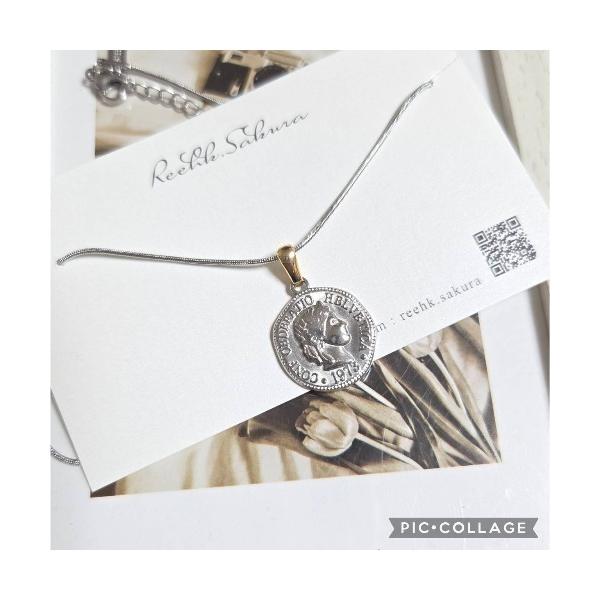ZOZO問い合わせ番号:101517734ショップ:TONE，トーンブランド:tone，トーン商品名:【ReeHK.Sakura】 コインチャームネックレス(MA)カテゴリ:アクセサリー>ネックレスブランド品番:Reehk-38素材:...