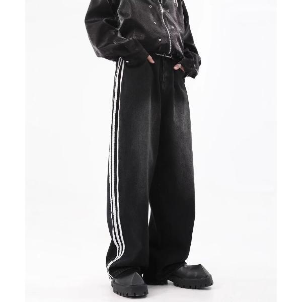 『タイムセール実施中』ZOZO問い合わせ番号:101517735ショップ:BUFFALO BOBS，バッファローボブズブランド:SHIBUYA Zy.，シブヤジー商品名:Mono Pulseサイドラインデニムカテゴリ:パンツ>その他パ...