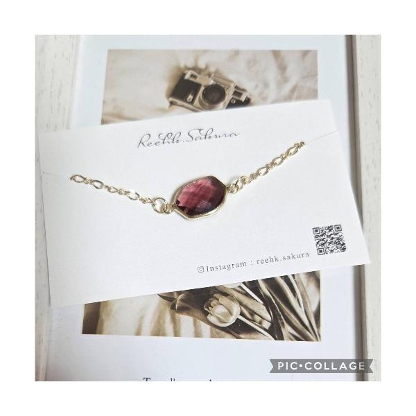 ZOZO問い合わせ番号:101517772ショップ:TONE，トーンブランド:tone，トーン商品名:【ReeHK.Sakura】 ガラスビーズブレスレット (MA)カテゴリ:アクセサリー>ブレスレットブランド品番:Reehk-42素...