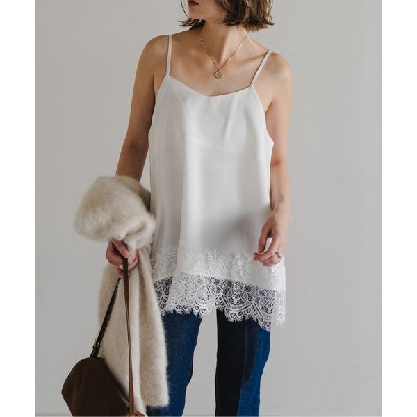 ZOZO問い合わせ番号:101517966ショップ:Bonjour Sagan，ボンジュールサガンブランド:Bonjour Sagan，ボンジュールサガン商品名:レーストリムキャミソールカテゴリ:トップス>キャミソールブランド品番:7...