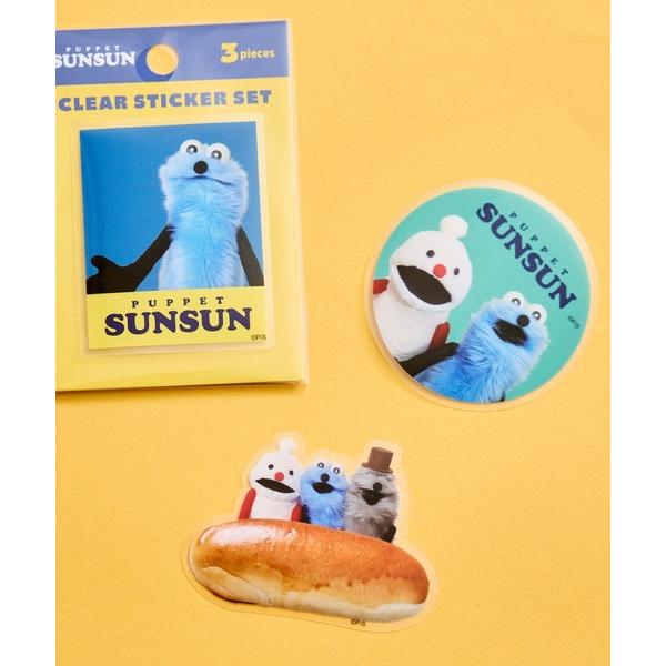 ZOZO問い合わせ番号:101518765ショップ:Paradise Picnic，パラダイス ピクニックブランド:Paradise Picnic，パラダイスピクニック商品名:【パペットスンスン】クリアステッカーシートカテゴリ:雑貨/ホビー...
