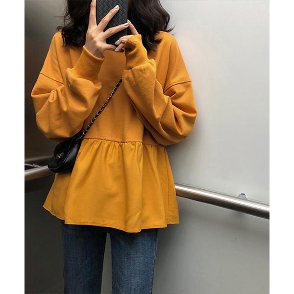 『タイムセール実施中』ZOZO問い合わせ番号:101518952ショップ:ENAF，エナフブランド:Flugge，フラッジー商品名:裾フレアスウェットトップスカテゴリ:トップス>スウェットブランド品番:FL-1096素材:ポリエステル...