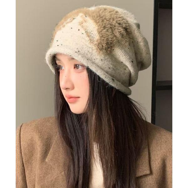 『セール実施中』ZOZO問い合わせ番号:101519061ショップ:Ada.，エイダブランド:Miniministore，ミニミニストア商品名:ビーニー帽 ニット帽子 リボン柄カテゴリ:帽子>ニットキャップ/ビーニーブランド品番:99...