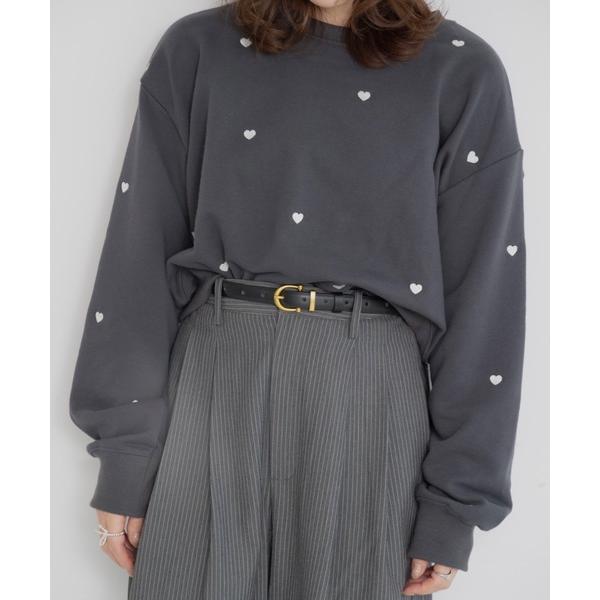 ZOZO問い合わせ番号:101519614ショップ:JUMELLE，ジュメロブランド:JUMELLE，ジュメロ商品名:heart shishu pulloverカテゴリ:トップス>スウェットブランド品番:JMX41225-TP02素材...