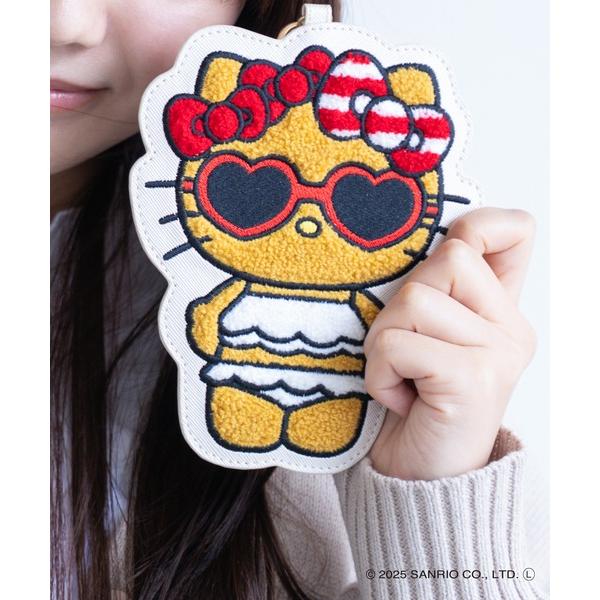 ZOZO問い合わせ番号:101524049ショップ:ELGAES，エルゲイスブランド:sanrio，サンリオ商品名:Sanrio characters(サンリオキャラクターズ) ダイカットサガラパスケース / ハローキティ SAN-0091...