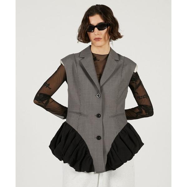 ZOZO問い合わせ番号:101524653ショップ:PRANK PROJECT，プランクプロジェクトブランド:PRANK PROJECT，プランクプロジェクト商品名:【2026Spring Pre-Order】サイドバルーンジレ / Sid...