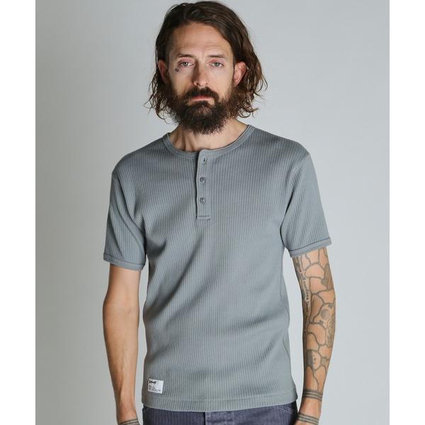 ZOZO問い合わせ番号:101524949ショップ:SCHOTT，ショットブランド:schott，ショット商品名:Schott/ショット/ARMY RIB HENLEY T-SHIRT/アーミーリブ ヘンリー Tシャツカテゴリ:トップス&g...