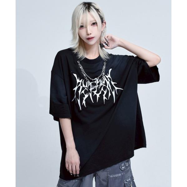 参考価格：10，780円発売時期：2025年05月コンディション：B（目立つ使用感なし）使用感が少ない、または気にならないアイテム首周り：汚れすそ周り：毛玉参考商品名：『REFLEM/レフレム』チェーン付き顔料加工Tシャツ/ハーフスリーブカ...