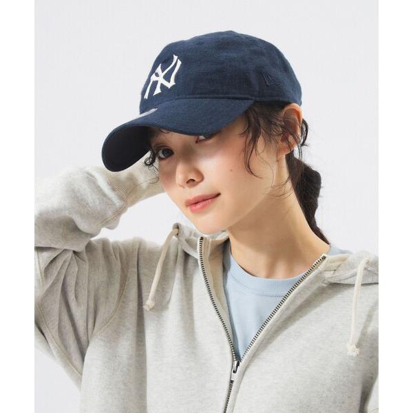ZOZO問い合わせ番号:101562565ショップ:BEAMS WOMEN，ビームスウィメンブランド:NEW ERA，ニューエラ，BEAMS BOY，ビームスボーイ商品名:【別注】NEW ERA / MLB フレンチリネン キャップカテゴリ...