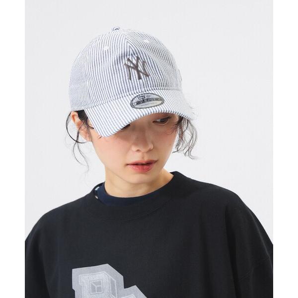ZOZO問い合わせ番号:101562568ショップ:BEAMS WOMEN，ビームスウィメンブランド:NEW ERA，ニューエラ，BEAMS BOY，ビームスボーイ商品名:【別注】NEW ERA / MLB シアサッカー キャップカテゴリ:...