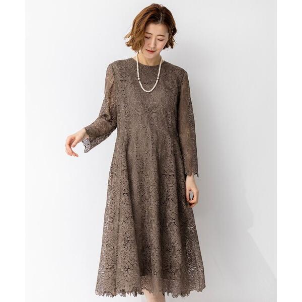 ZOZO問い合わせ番号:101562683ショップ:23区，ニジュウサンクブランド:23区，ニジュウサンク商品名:【APPLAUDIR】Brocheリボンブーケレース ドレスカテゴリ:ワンピース/ドレス>ドレスブランド品番:OPAPL...