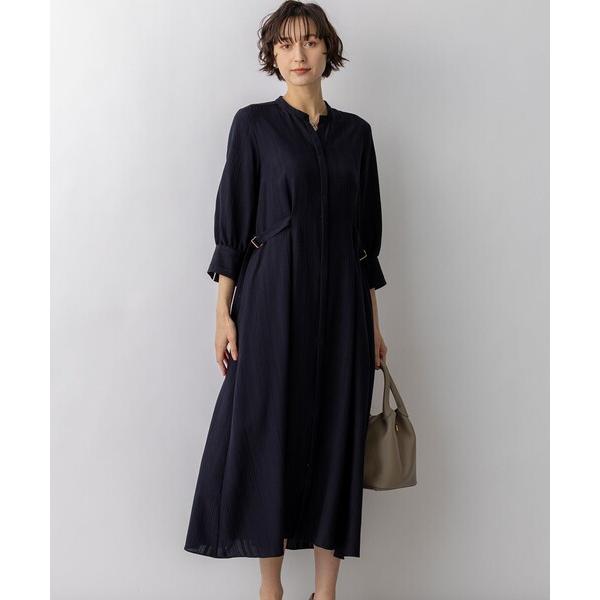 ZOZO問い合わせ番号:101562727ショップ:23区，ニジュウサンクブランド:23区，ニジュウサンク商品名:ドビーストライプ  ワンピースカテゴリ:ワンピース/ドレス>ワンピースブランド品番:OPWOLS0310素材:ネイビー系...