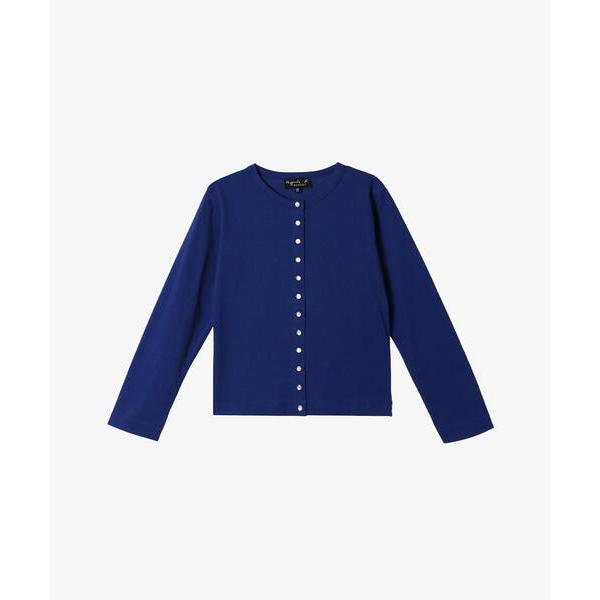ZOZO問い合わせ番号:101562755ショップ:agnes b.，アニエスベーブランド:agnes b.，アニエスベー商品名:キッズ コットン 長袖 カーディガンプレッションカテゴリ:トップス>カーディガン/ボレロブランド品番:E...