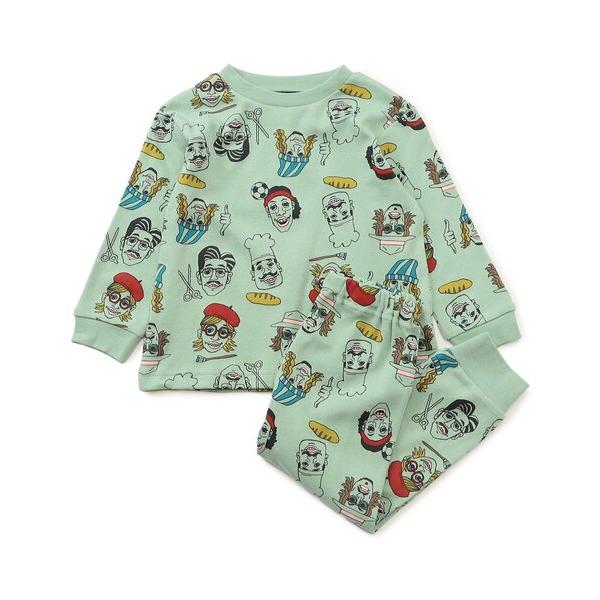 ZOZO問い合わせ番号:101562812ショップ:F.O.Online Store，エフオーオンラインストアブランド:Ampersand，アンパサンド商品名:いい顔柄パジャマ_ジュニア対応カテゴリ:ルームウェア>ルームウェア/パジャ...
