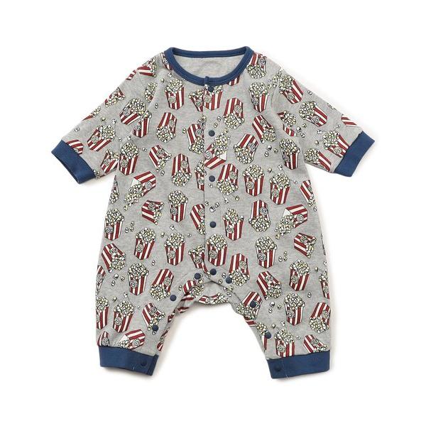 ※このアイテムは返品・交換対象外商品です。ZOZO問い合わせ番号:101562814ショップ:F.O.Online Store，エフオーオンラインストアブランド:Ampersand，アンパサンド商品名:【リンク】ポップコーン柄カバーオールカ...
