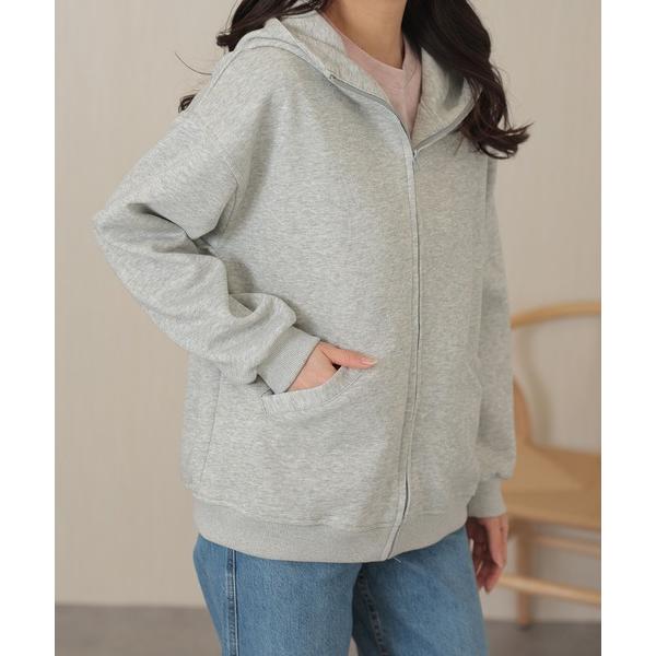 『タイムセール実施中』ZOZO問い合わせ番号:101562972ショップ:Lace Ladies，レースレディースブランド:DAYRA，デイラ商品名:ダブル ポケット ジップアップ 長袖 スウェット パーカーカテゴリ:トップス>パーカ...
