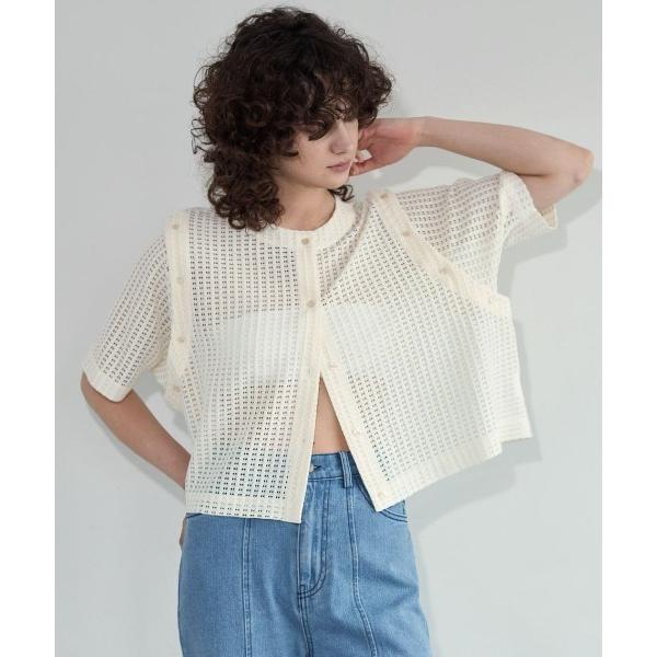 『セール実施中』参考価格：7，500円発売時期：2024年06月コンディション：A（使用感なし）数回使用した程度で使用感が感じられないアイテム参考商品名：【Formeque】3wayメッシュカーディガン参考品番：2406-FMQ-KMD00...