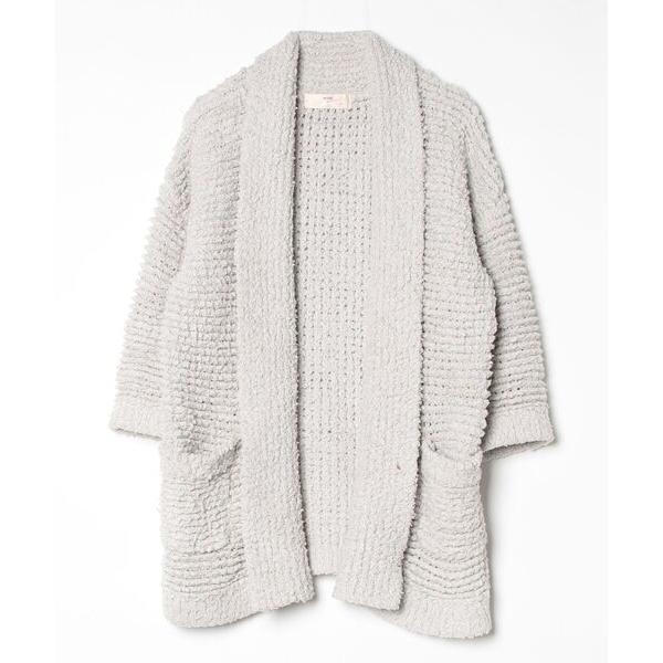 『セール実施中』参考価格：14，520円発売時期：2010年01月コンディション：B（目立つ使用感なし）使用感が少ない、または気にならないアイテム袖口：毛玉参考商品名：モコモコニットガウン参考品番：SNTA10032ZOZO問い合わせ番号:...