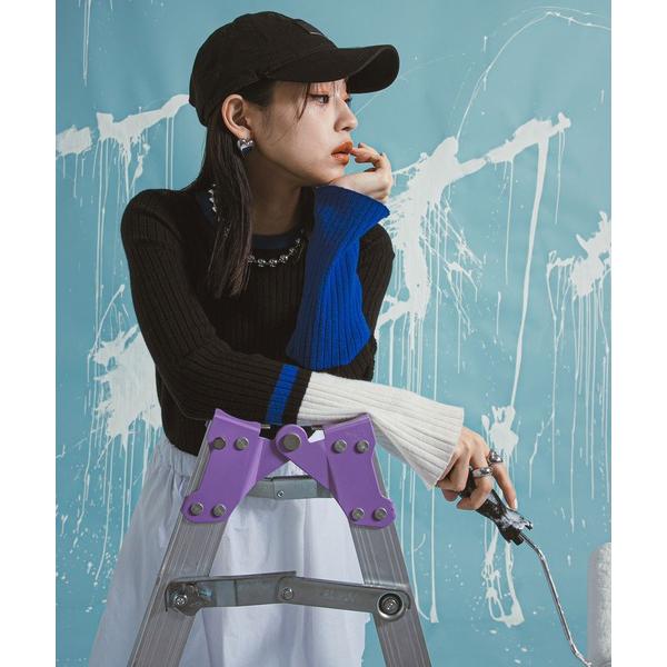 『タイムセール実施中』参考価格：4，990円発売時期：2023年01月コンディション：A（使用感なし）数回使用した程度で使用感が感じられないアイテム参考商品名：【2024AW】フレア袖配色プルオーバーリブニット参考品番：533196【商品に...