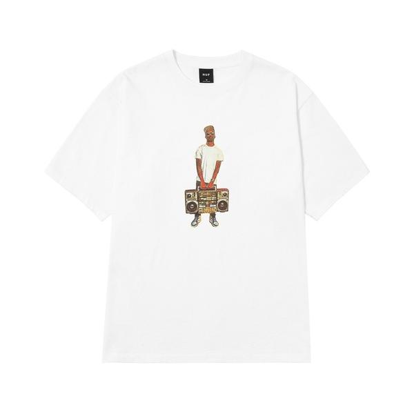 ZOZO問い合わせ番号:101656882ショップ:HUF，ハフブランド:HUF，ハフ商品名:HUF X J.ROCC X STONES THROW TEEカテゴリ:トップス>Tシャツ/カットソーブランド品番:25H_TS90089素...