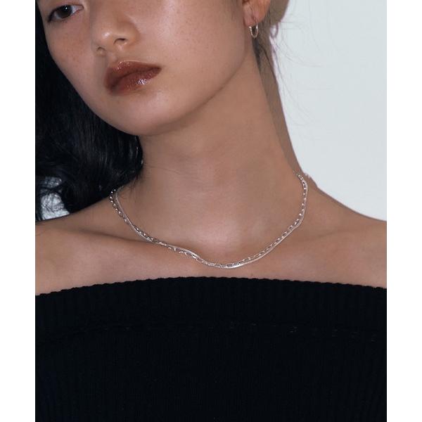 ZOZO問い合わせ番号:101656885ショップ:perky room，パーキールームブランド:whoseA，フーシー，perky room，パーキールーム商品名:【silver925】Concatenation Chain Neckla...