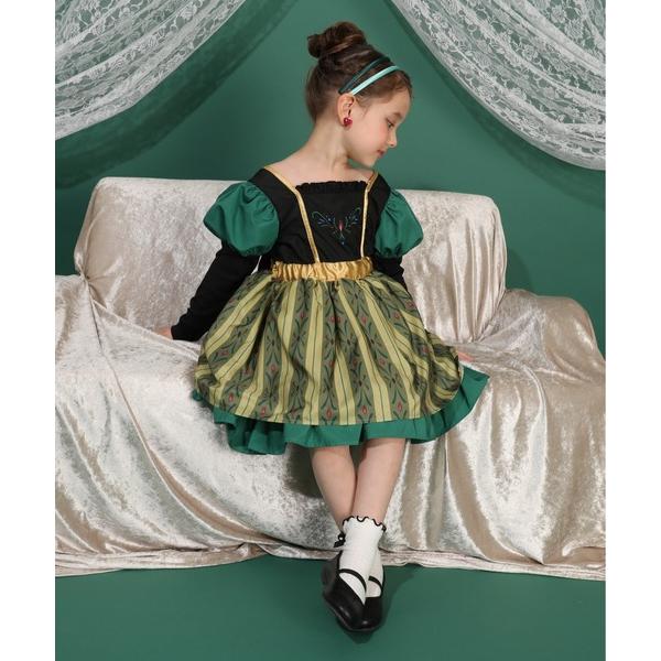 ZOZO問い合わせ番号:101657383ショップ:BABYDOLL，ベビードールブランド:Disney，ディズニー商品名:ディズニー アナ戴冠式なりきるドレスワンピース 1294Kカテゴリ:ワンピース/ドレス>ワンピースブランド品番...