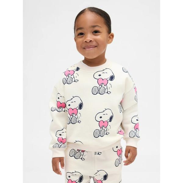 『タイムセール実施中』ZOZO問い合わせ番号:101657698ショップ:GAP，ギャップブランド:GAP，ギャップ，PEANUTS，ピーナッツ，SNOOPY，スヌーピー商品名:ヴィンテージソフト スヌーピー スウェットシャツ (幼児・ベビ...