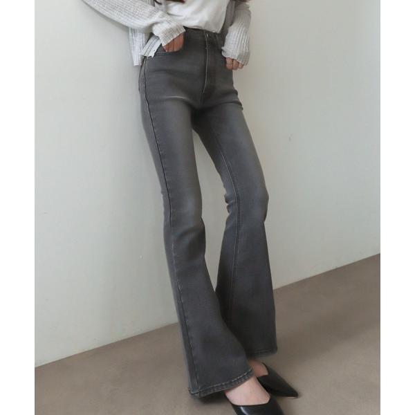 ZOZO問い合わせ番号:101658366ショップ:WEGO，ウィゴーブランド:WEGO，ウィゴー商品名:WEGO/【26年春夏新作】ストレッチフレアデニムパンツカテゴリ:パンツ>デニムパンツブランド品番:WE26SS01-L0001...