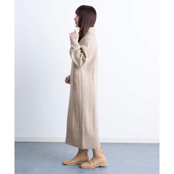 『セール実施中』ZOZO問い合わせ番号:101658583ショップ:Sweet Mommy，スウィートマミーブランド:SweetMommy，スウィートマミー商品名:ハーフジップ リブライン ニットワンピース　[マタニティ 産前産後 授乳]カ...