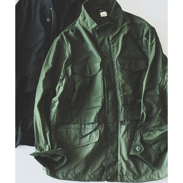 『セール実施中』ZOZO問い合わせ番号:101690093ショップ:BEAMS MEN，ビームス メンブランド:BEAMS，ビームス商品名:M65 レイヤード ジャケット【ワイドフィット】カテゴリ:ジャケット/アウター>ミリタリージャ...