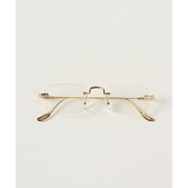 ZOZO問い合わせ番号:101690334ショップ:HIKA，ヒカブランド:ADAM PATEK，アダムパテック商品名:ADAMPATEK/engraving rimless glasses（彫金入りリムレスグラス)カテゴリ:ファッション雑...