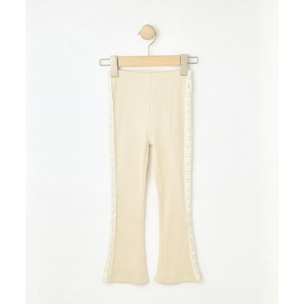 『タイムセール実施中』ZOZO問い合わせ番号:101690486ショップ:SHOO・LA・RUE，シューラルーブランド:SHOO・LA・RUE，シューラルー商品名:【100-150cm】サイドレースリブレギンスカテゴリ:パンツ>その他...