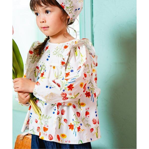 ZOZO問い合わせ番号:101690552ショップ:F.O.Online Store，エフオーオンラインストアブランド:Boribon，ボリボン商品名:ガーデンフラワーフリルブラウスカテゴリ:トップス>シャツ/ブラウスブランド品番:D...