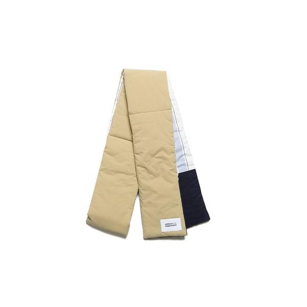 ZOZO問い合わせ番号:101690611ショップ:SOPH.，ソフブランド:uniform experiment，ユニフォームエクスペリメント商品名:PADDED SCARFカテゴリ:ファッション雑貨>マフラーブランド品番:UE-2...