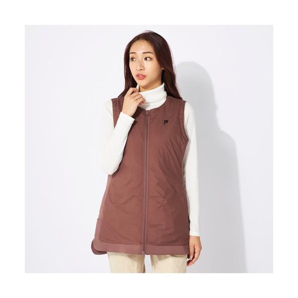 ZOZO問い合わせ番号:101690972ショップ:OCEAN GOLF，オーシャンゴルフブランド:FILA GOLF，フィラゴルフ 商品名:【FILA GOLF:フィラゴルフ】レディースダウンベスト　ゴルフカテゴリ:トップス>ベスト...