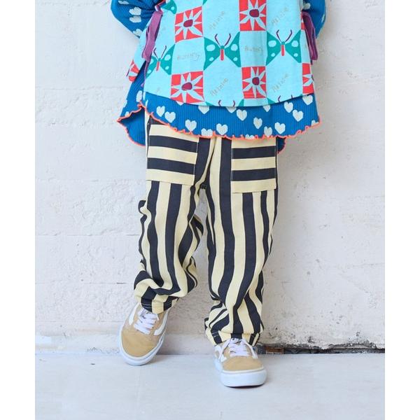 ZOZO問い合わせ番号:101690986ショップ:MARKEY'S，マーキーズブランド:MARKEY'S，マーキーズ商品名:ミニウラケストライプロングパンツカテゴリ:パンツ>その他パンツブランド品番:0010161107素材:[本体...