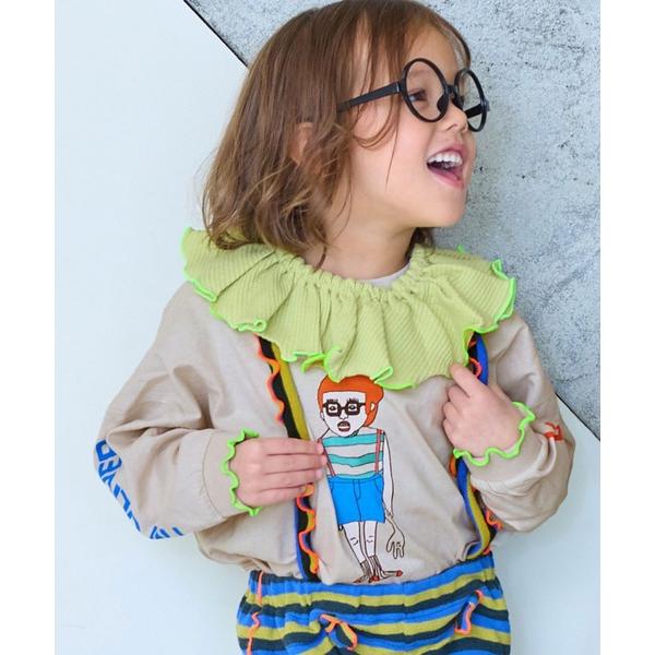 ZOZO問い合わせ番号:101691091ショップ:MARKEY'S，マーキーズブランド:MARKEY'S，マーキーズ商品名:ソデリブビッグロンＴ/前後プリントカテゴリ:トップス>Tシャツ/カットソーブランド品番:0010361113...