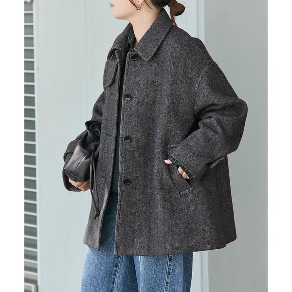 『セール実施中』ZOZO問い合わせ番号:101691185ショップ:JOURNAL STANDARD，ジャーナルスタンダードブランド:JOURNAL STANDARD，ジャーナルスタンダード商品名:MANTECO ヘリンボン フレアバルカラ...