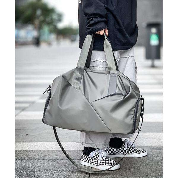 ZOZO問い合わせ番号:101691219ショップ:chuclla，チュクラブランド:WESTBOY，ウエストボーイ商品名:ユニセックス 3WAY マット ナイロン ボストンショルダーバッグ WO25W12BG20カテゴリ:バッグ>ボ...