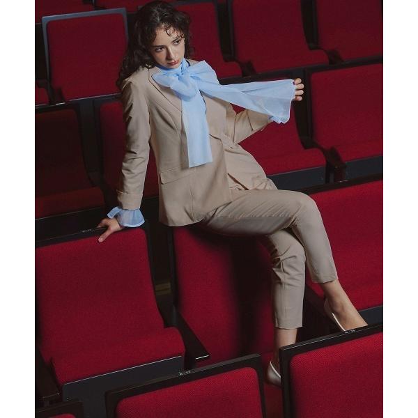 ZOZO問い合わせ番号:101691488ショップ:nissen，ニッセンブランド:Callarus，カラルス商品名:アシンメトリー襟デザインジャケット+ストレッチパンツスーツセットアップ〔Callarus〕カテゴリ:フォーマルスーツ/小物...