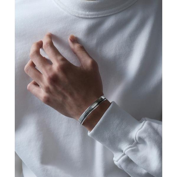 ZOZO問い合わせ番号:101691561ショップ:MAISON CLUB，メゾンクラブブランド:MAISON CLUB，メゾンクラブ商品名:【MAISON CLUB】Simple Line Bangle / Single Inking v...