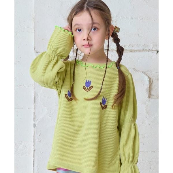 ZOZO問い合わせ番号:101691617ショップ:MARKEY'S，マーキーズブランド:MARKEY'S，マーキーズ商品名:スモッキングスリーブワッフルカットソーカテゴリ:トップス>Tシャツ/カットソーブランド品番:00103611...