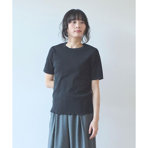 ZOZO問い合わせ番号:101692725ショップ:bulle de savon，ビュルデサボンブランド:yuni，ユニ　，bulle de savon，ビュルデサボン商品名:SAKURA pepper/Polyester Knit Tsh...